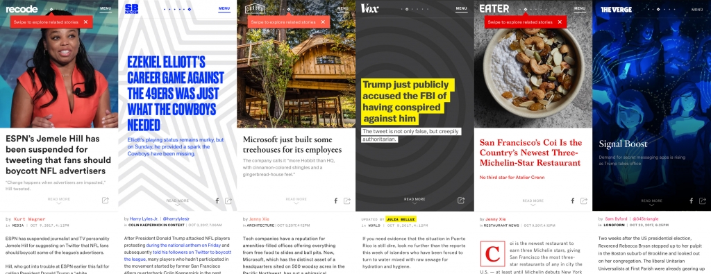 Audience experience at Vox Media – Portfolio of Bethany Heck